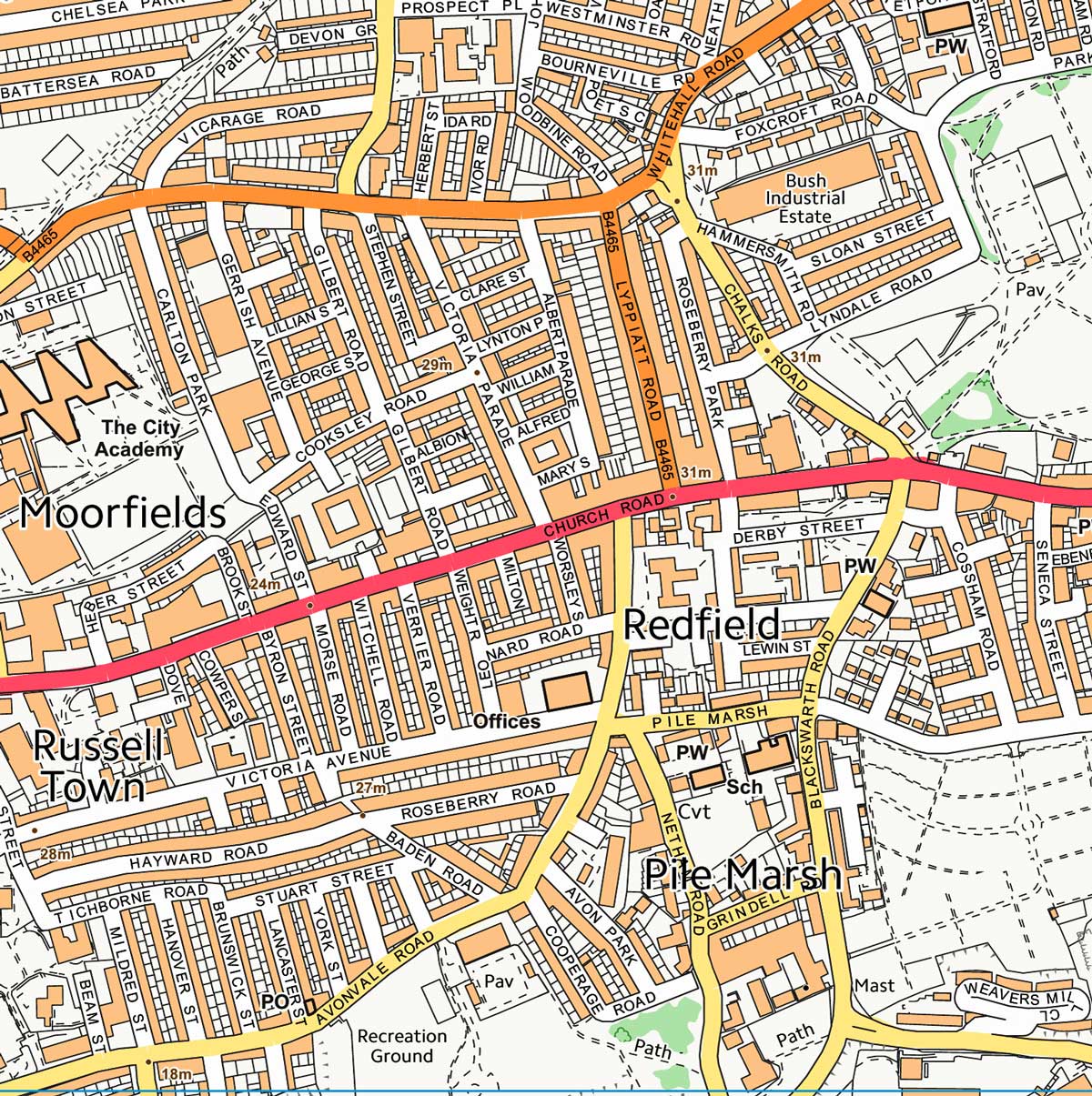 Postcode OS Streetview Map Wallpaper Example postcode-os-streetview-map-wallpaper-example